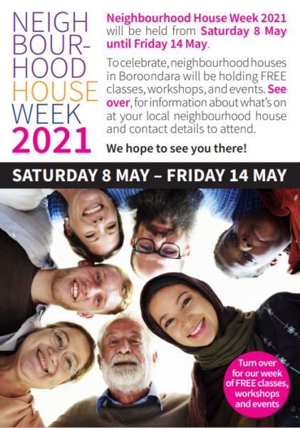 Neighbourhood House Week - Balwyn Community Centre